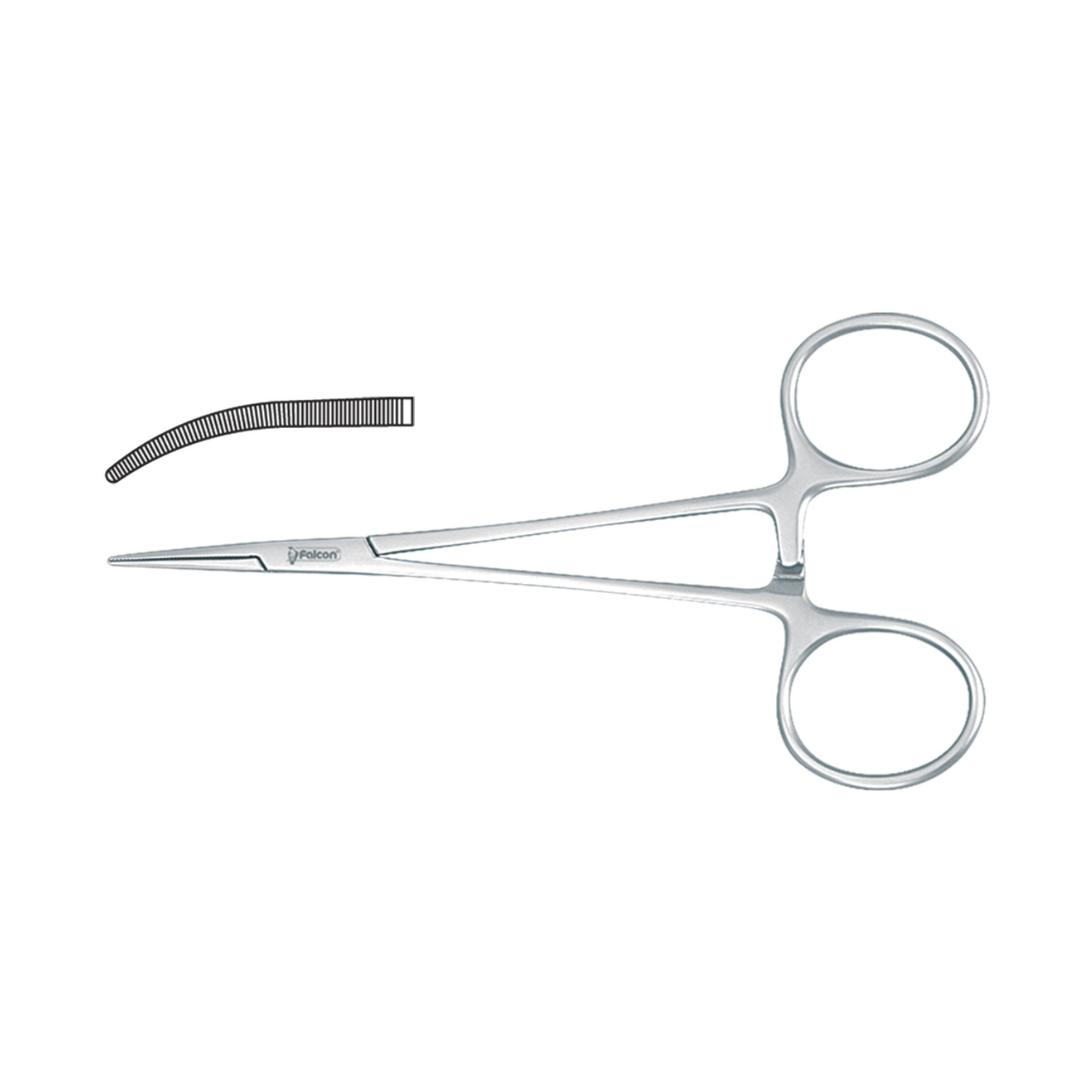 FALCON MEDICAL PINZA EMOSTATICA MICRO HALSTED MOSQUITO CURVA 125 MM ...