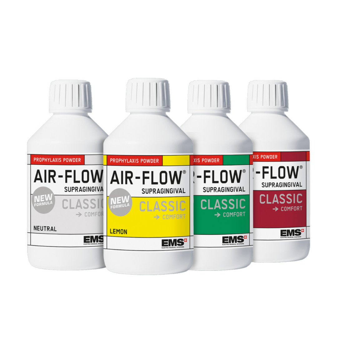 EMS POLVERE AIR-FLOW CLASSIC COMFORT: 4 FLACONI x 300g. 40µm ...